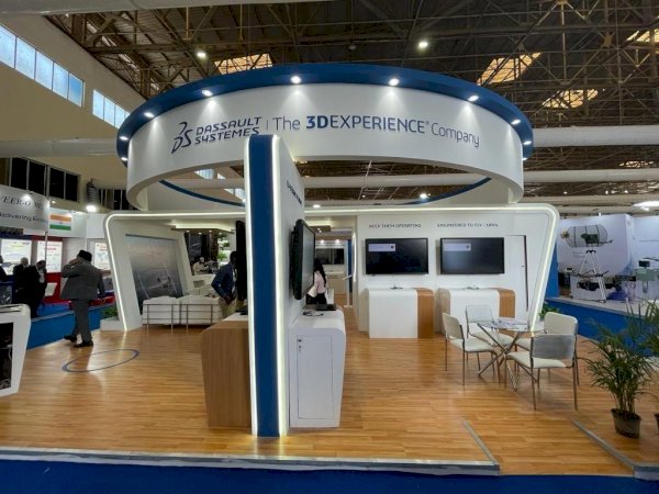 Dassault Systèmes Showcased Virtual Twin Experiences for Aerospace & Defence Industry at Aero ...