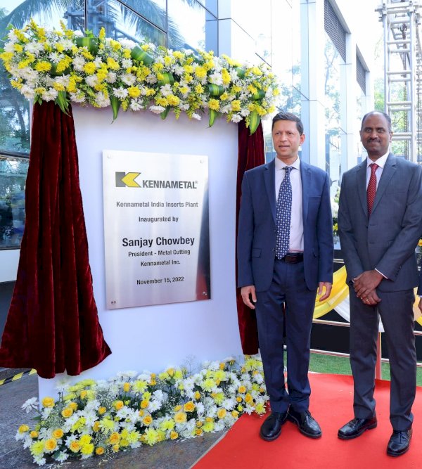 Kennametal India Inaugurates Advanced Inserts Manufacturing Facility in ...