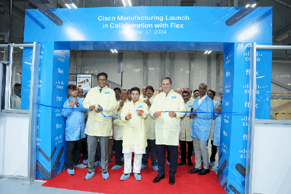 Cisco Opens First Indian Manufacturing Plant in Chennai, Projecting US ...