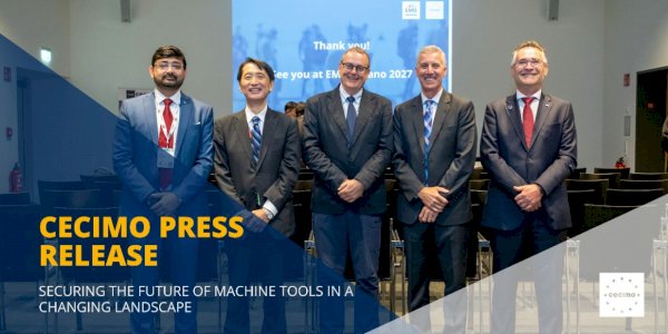 CECIMO, IMTMA, AMT, JMTBA Present Global Machine Tool Outlook at EMO ...